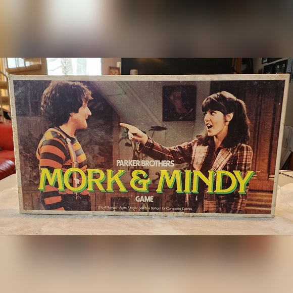 Parker Brothers | Toys | Vintage Mork Mindy Parker Brothers Board Game ...